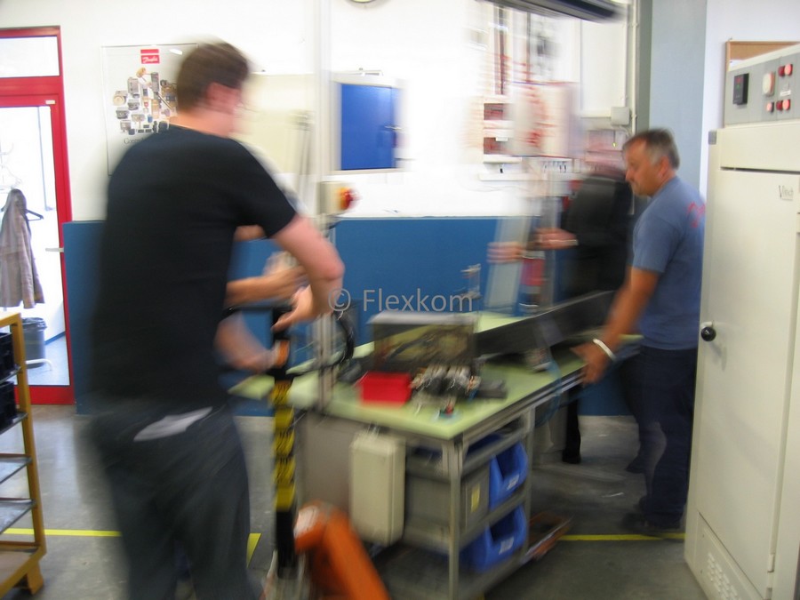 Flow, layoutoptimering og spaghettidiagram i en Lean Produktion